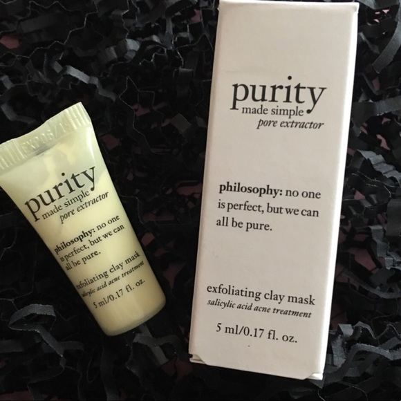 Philosophy | Makeup | Philosophy Purity Pore Extractor Mask Sample | Poshmark